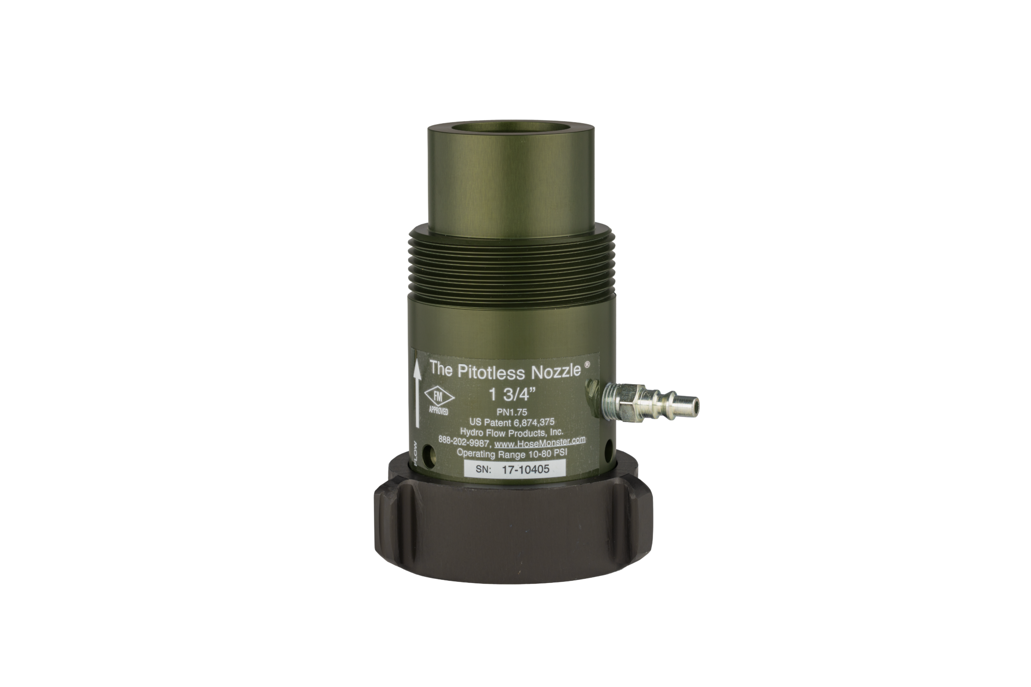 2″ Pitotless Nozzle® Threaded | Hose Monster