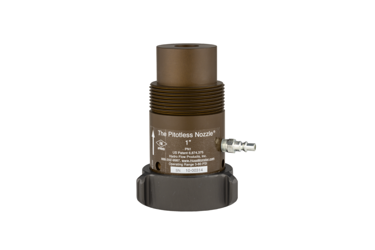 1″ Pitotless Nozzle® Threaded | Hose Monster