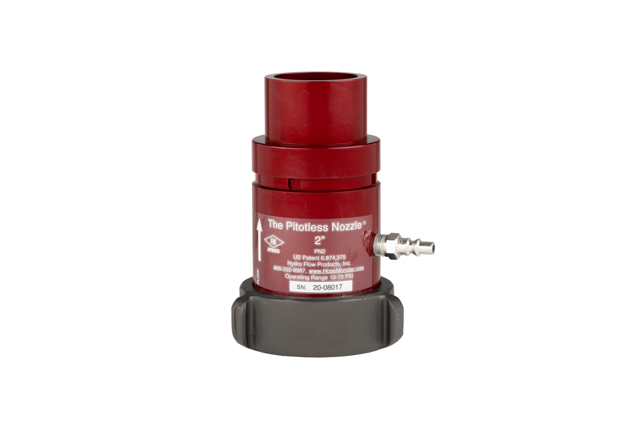 2″ Pitotless Nozzle® Grooved | Hose Monster