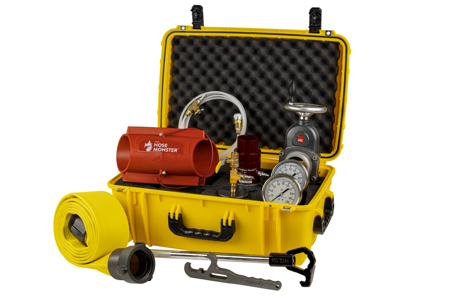 Hydrant Flow Testing Bundle Little Hose Monster™ | Hose Monster