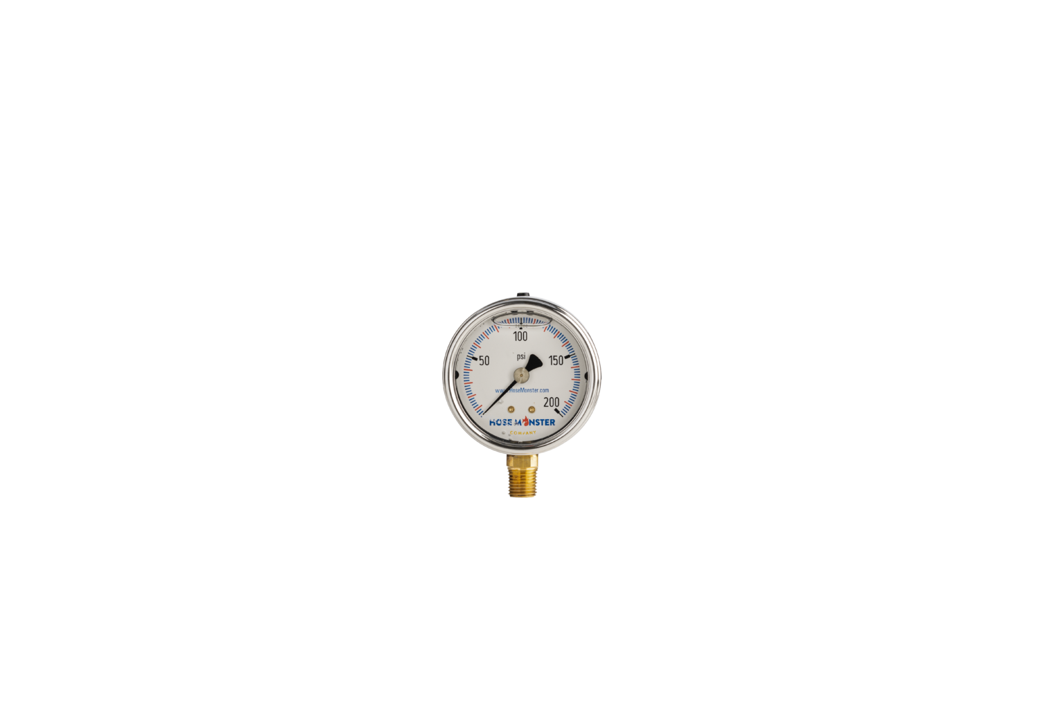 Two and a Half Inch Analog Pump Room Gauges | Hose Monster