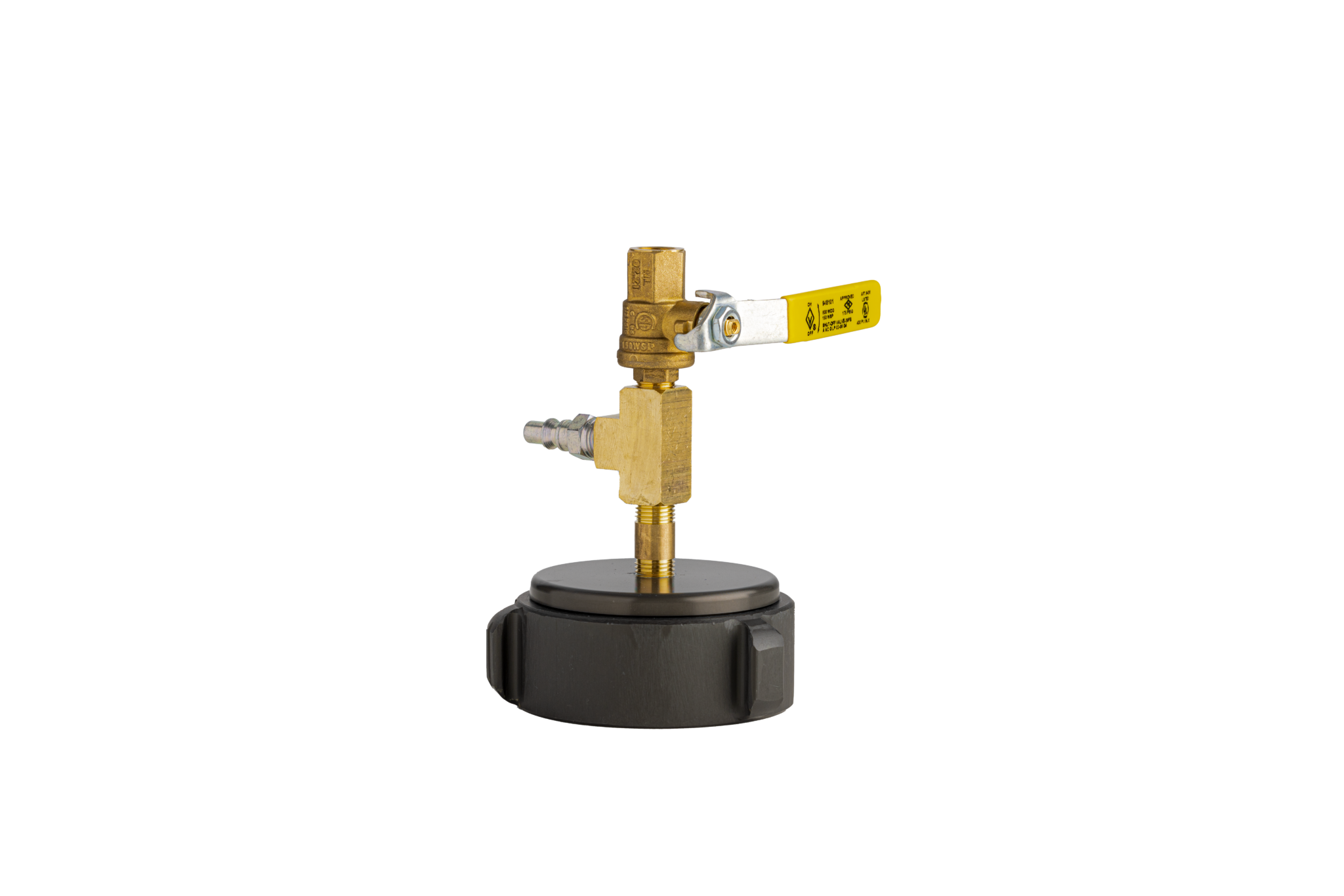 2 1/2 inch Hydrant Gauge Cap Swivel | Hose Monster